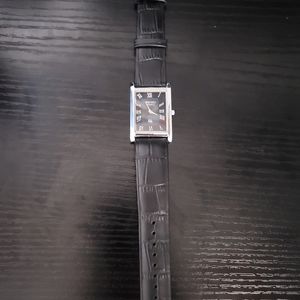 Seiko | Accessories | New Old Stock Rare Vintage Seiko Slim Tank Mens Leather Wrist Watch | Poshmark